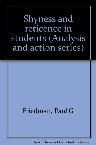 Shyness and reticence in students (Analysis and action series ...