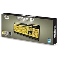 Amazon.com: Adesso AKB-132UY - Luminous 4 X Large Print Multimedia ...