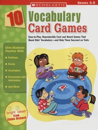 10 vocabulary card games | Amazon.com.br