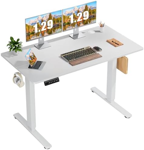 Amazon.com: Sweetcrispy Standing Desk Adjustable Height, 63inch ...