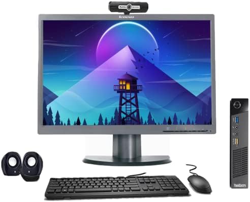 (Renewed) Lenovo 19 inches All In One Desktop set (Intel Core i5 4th ...