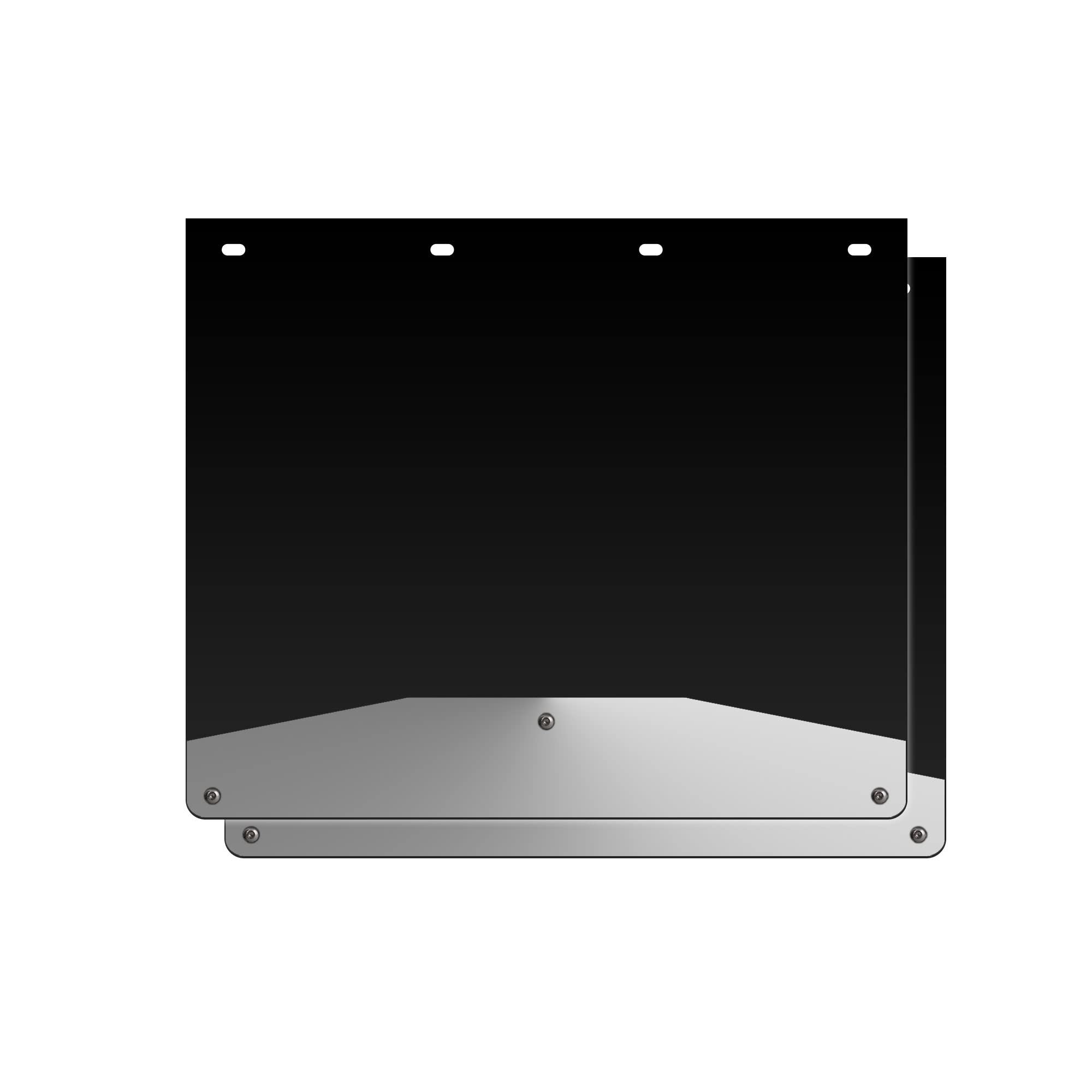 Amazon.com: Universal 24" x 20" Mud Flap Splash Guard with 24" x 4 ...
