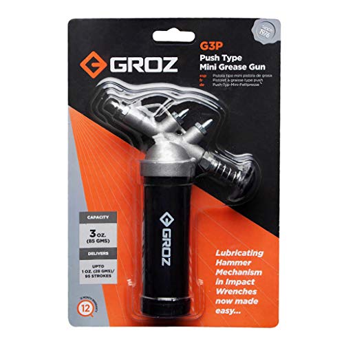 Groz 43105 Mini Push Type Grease Gun – BigaMart