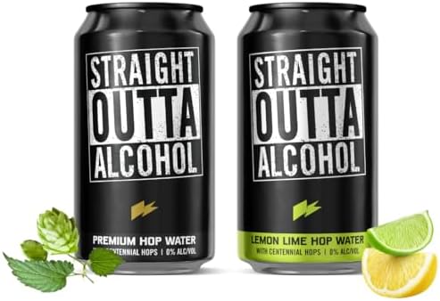 Amazon.com: Go Brewing Straight Outta Hop Infused Water - Non Alcoholic ...
