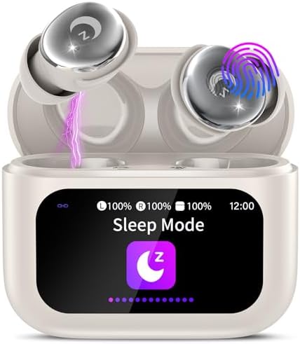 Sleep Earbuds, Bluetooth 5.4 Mini Wireless Ear Euds with ...