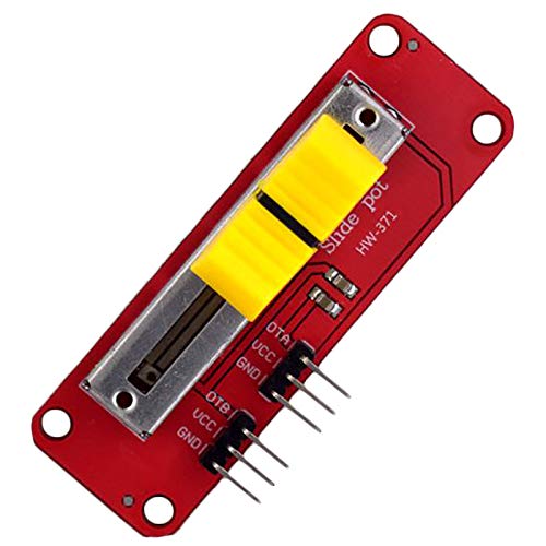 Generic Mini Slide Potentiometer 10KΩ Linear Module Dual Output for Mcu Arduino Arm F1W3 ...