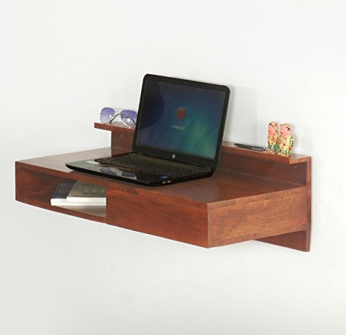 SSE Solid Sheesham Wood Wall Mounted Study Table & Console Table ...
