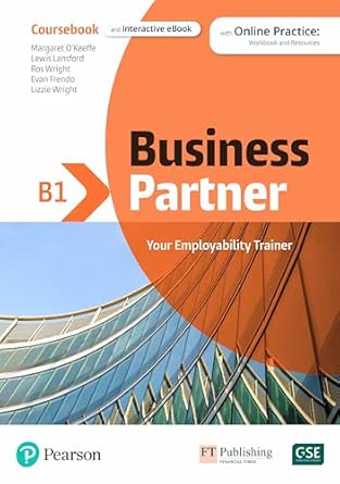 Business Partner B1 Coursebook & eBook with MyEnglishLab & Digital ...