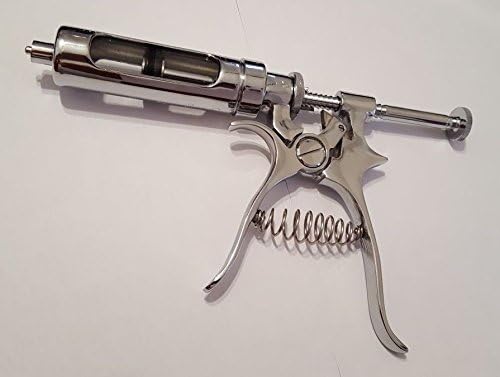 Amazon.com: Multidose Automatic Adjustable Dose Gun Syringe 20mL ...