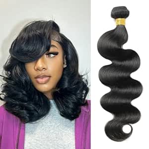 Amazon.com : 12A Human Hair Bundle 10 Inch Body Wave Bundle Human Hair ...