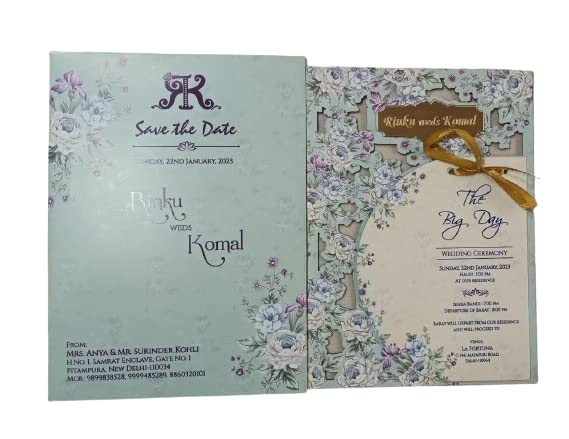 wedding card marrige card invitation cards stylish cards 50 pcs ...