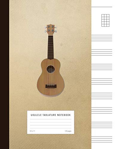 Amazon.com: Ukulele Tablature Notebook: Large 8.5 x 11 Inches Ukulele ...