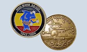 Amazon.com : USS Barb Ss 220 Submarine Coin Navy Sub Dbf Diesel Boats ...
