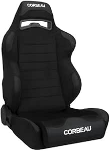 Amazon.com: Corbeau LG1 Black Microsuede (sold in pairs) : Automotive