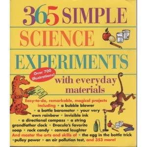 365 Simple Science Experiments (with Everyday Materials): 9781579120061 ...