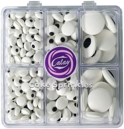 Amazon.com: 7mm 1cm 2cm Candy Eyes for Decorating Edible Googly Eyes ...