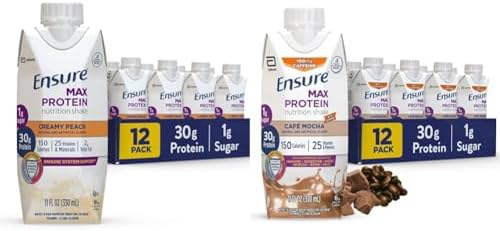 Amazon.com: Ensure Max Protein Nutrition Shake with 30g Protein, Creamy ...