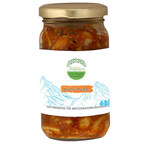 Arena Organica Homemade Organic Garlic Pickle Lasun Achaar 200g ...