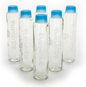 Amazon.com: Aquasana AQ-6000 27oz Glass Water Bottles (6-Pack) : Home ...