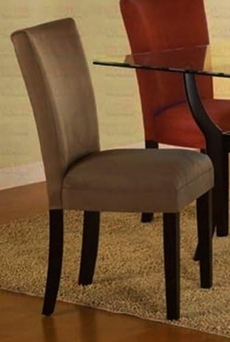 Amazon.com - Arlington Taupe Parson Dining Chair (Set of 2) - Chairs