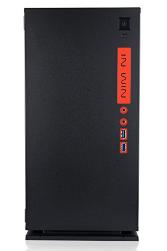InWin 301 Black Tempered Glass Premium Micro-ATX Mini-ITX Tower Gaming ...