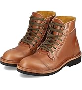 Amazon.com: JIM GREEN Numzaan Boots Lace-Up Water Resistant Full Grain ...