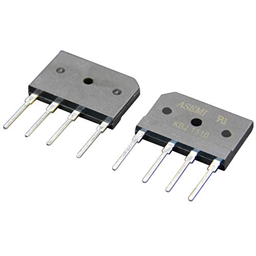 (Pack of 10pcs) KBJ1510 ASEMI Bridge Rectifier Through Hole KBJ-4 ...