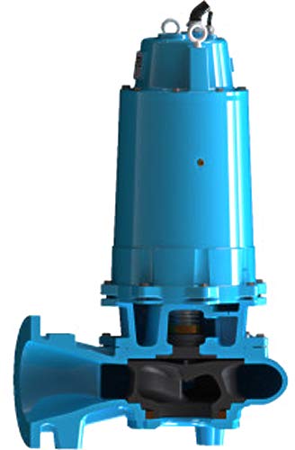 Keen Pump K12VK600M6-43 60 hp 12" Discharge Submersible Sewage Pump, 2 ...