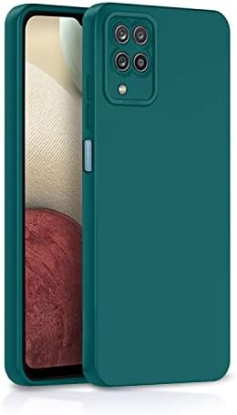 Pikkme Samsung Galaxy M12 / A12 / F12 Back Cover Soft Matte Liquid ...