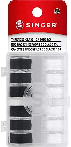 SINGER Bobbins Class 15 Transparent, 4-Count : Amazon.co.uk: Home & Kitchen