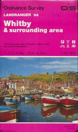 Whitby and Surrounding Area (Sheet 94) (OS Landranger Map): Amazon.co ...
