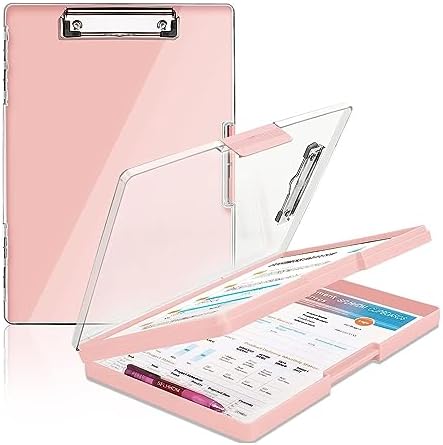 oddpod™ Heavy-Duty A4 Side-Opening Clip Pad with Clear Visible Top ...