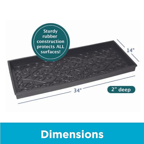 Snapklik.com : Rubber Boot Tray 34 Decorative Boot Tray For Entryway ...