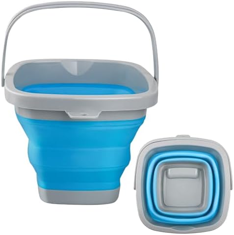Amazon.com: Collapsible Mop Bucket and Ice Bucket-5L(1.3 Gallon ...