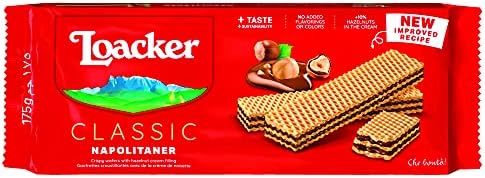 Amazon.com: Loacker Hazelnut Filled Wafers : Grocery & Gourmet Food