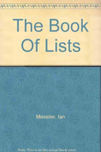 The Book Of Lists: Messiter, Ian: 9780862731250: Amazon.com: Books