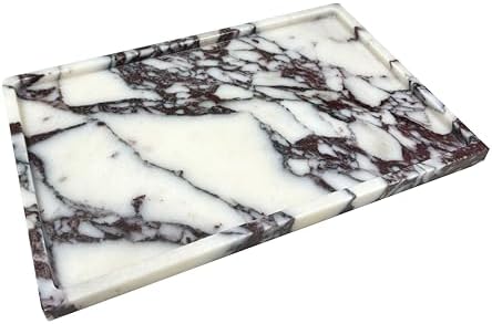 Amazon.com: Marble Tray, 100% Genuine Natural Marble Stone Trays ...