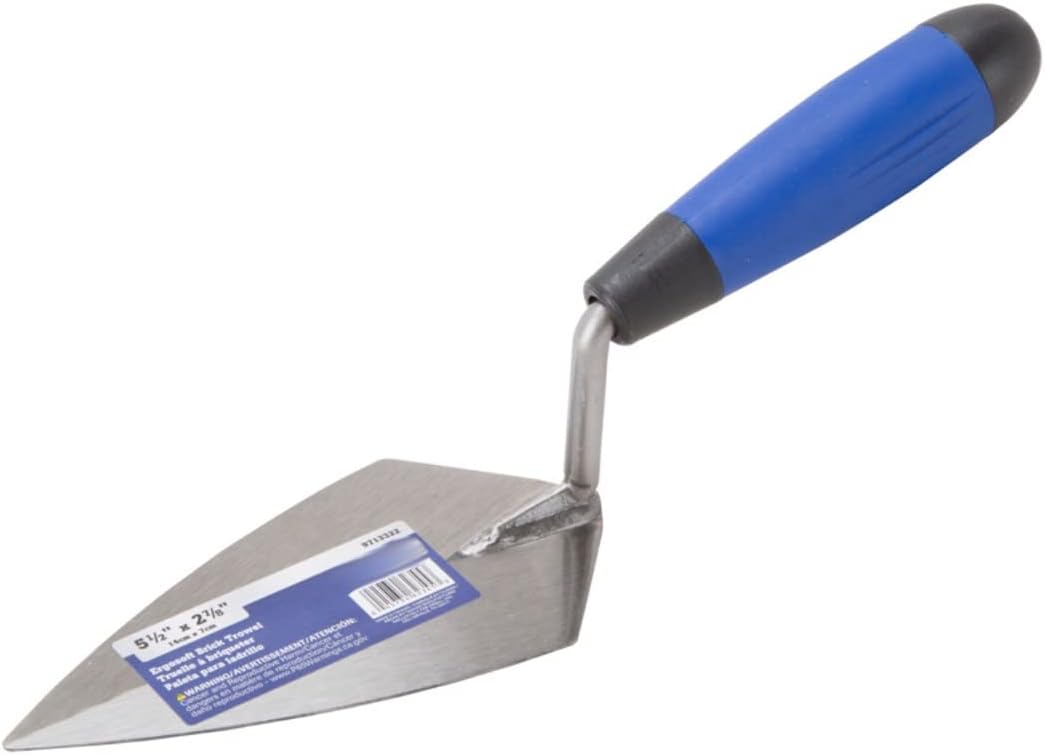 Amazon.com : Edward Tools Brick Trowel - Pro Line Pointing Trowel with ...