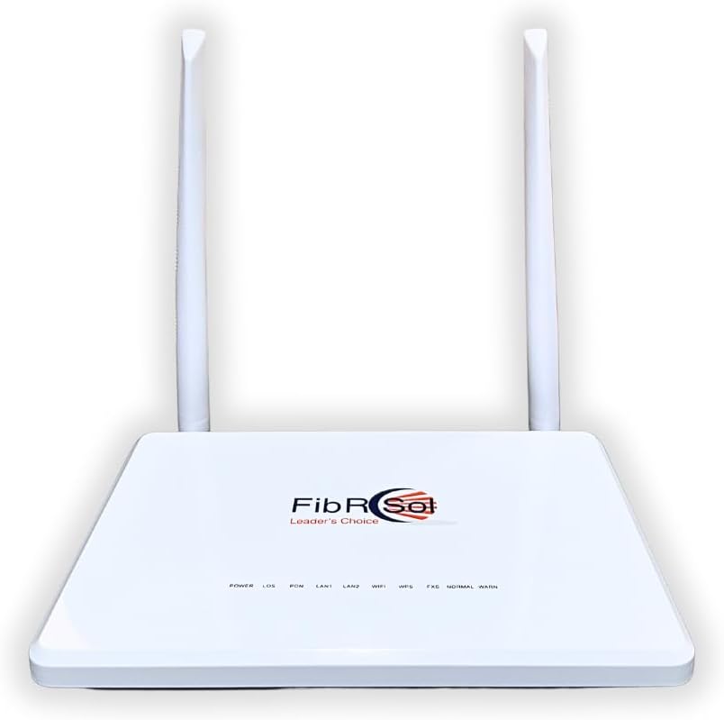FibRSol FTTX Router Single Band ONT/ONU FTTH Modem WiFi Router 1G1Fe ...
