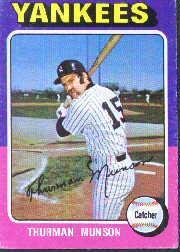 Thurman Munson Baseball Cards