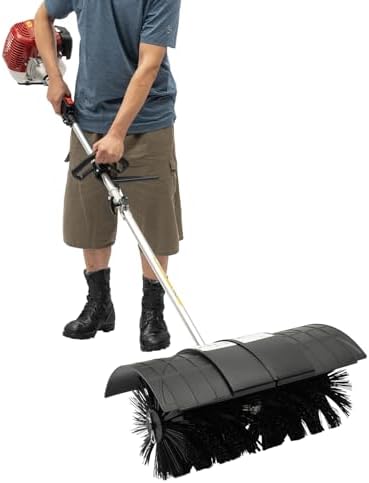 Amazon.com : Gas Power Sweeper Handheld Nylon Broom 2.3HP 52CC 2 Stroke ...