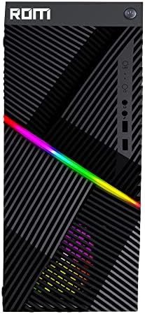 ROM Gaming Desktop (AMD Ryzen 5 4500 3.6 Ghz/8 GB DDR4 Ram/256 GB M.2 ...