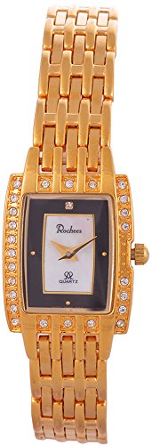 Rochees Analog Black Dial Girls' Watch - 1500-874L IGP BLK : Amazon.in ...