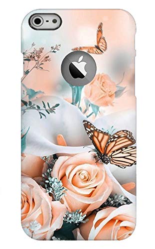 DESIGN GURU Back Cover for iPhone 7 - Logo Cut iPhone 7 Back Cover ...