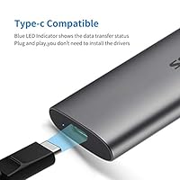 SSK Mini Portable SSD Ultra Speed External Solid State Drive USB-C USB3 ...