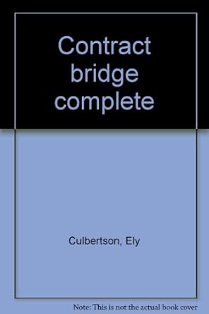 Contract Bridge Complete : Amazon.de: Bücher