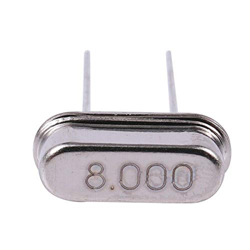 Generic 50 Pcs 8.000MHz 8MHz Crystal Oscillator HC-49S S1P6 : Amazon.in ...