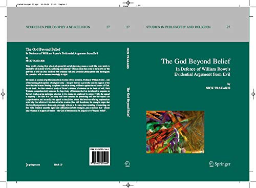Amazon | The God Beyond Belief: In Defence of William Rowe's Evidential ...