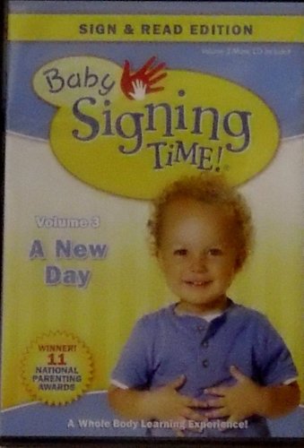 Amazon.com: Baby Signing Time Volume 3: A New Day [Sign & Read Edition ...