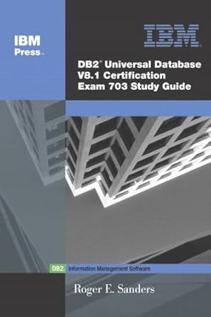Amazon.com: Db2 Udb V8.1 Certification Exam 703 Study Guide: DB2 ...
